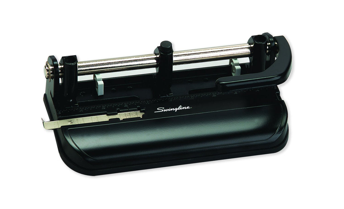 Swingline Heavy Duty Punch 32 Sheets, 2-7 Holes, Adjustable Centers ...