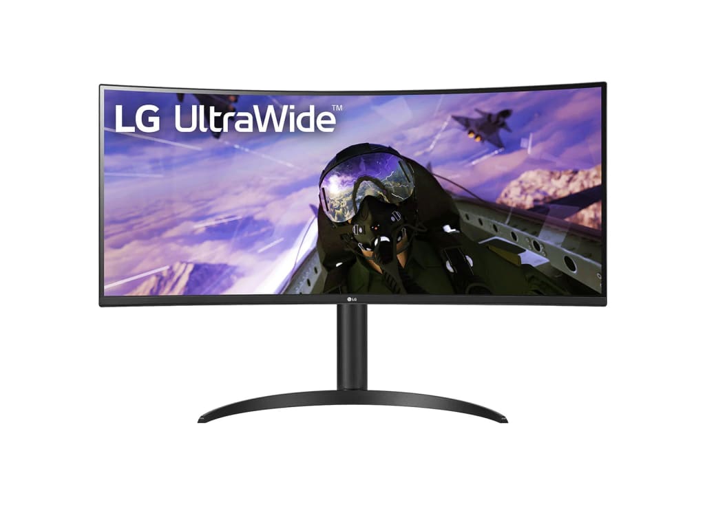 LG 34BP65C-B 34" UltraWide Curved Monitor – Clary Business Machines